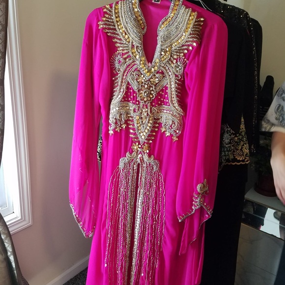 Dresses | Thobe Henna Dress Abaya | Poshmark